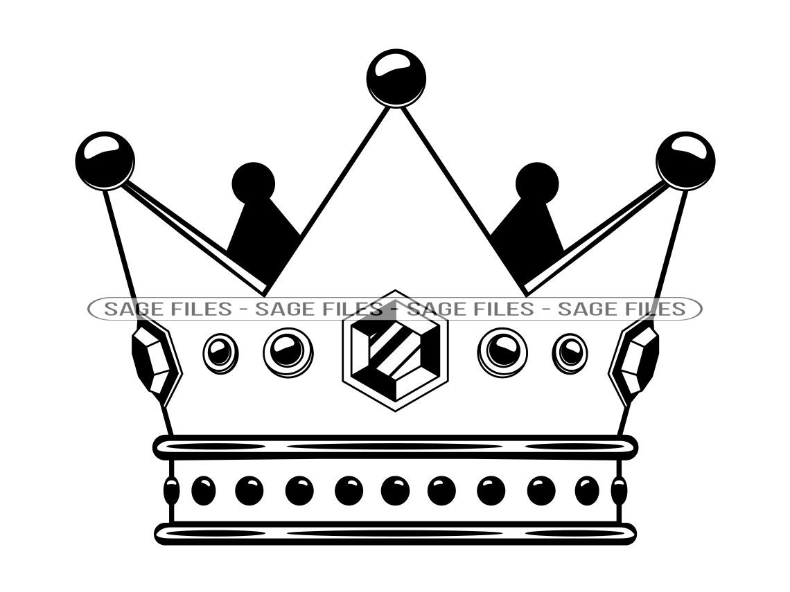 Crown SVG King Svg Queen Svg Princess Svg Crown Clipart - Etsy France