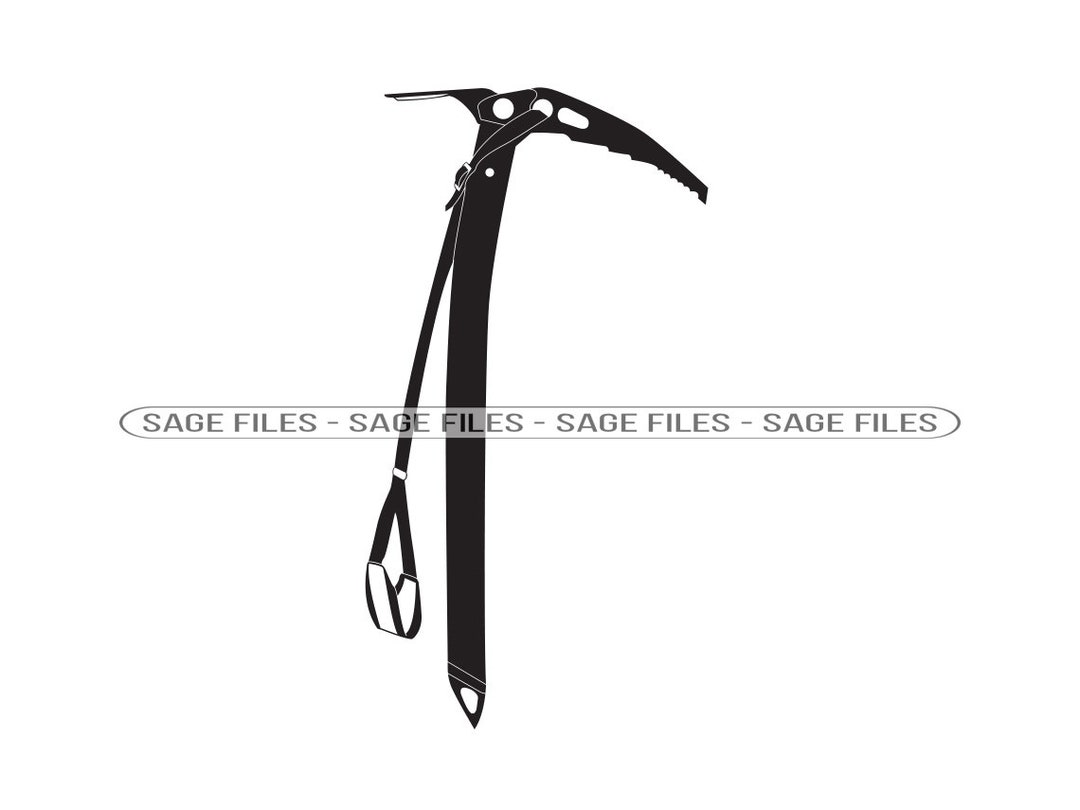 Ice Axe SVG, Mountain Climbing Svg, Mountaineering Svg, Mountain ...