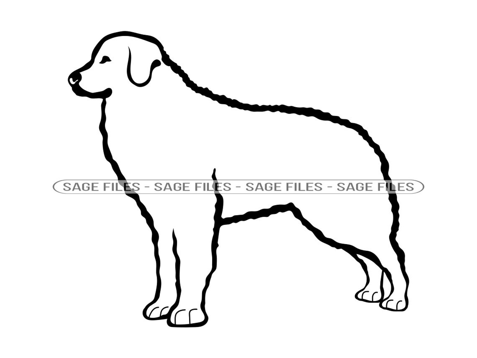 Great Pyrenees SVG, Dog Svg, Great Pyrenees Clipart, Great Pyrenees ...