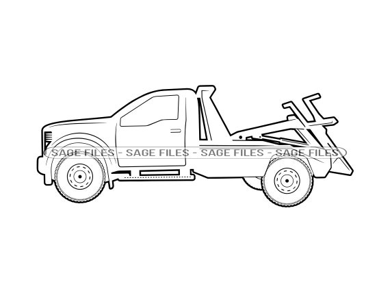 Ford Tow Truck Clip Art Tow Truck PNG Transparent Images Free Download