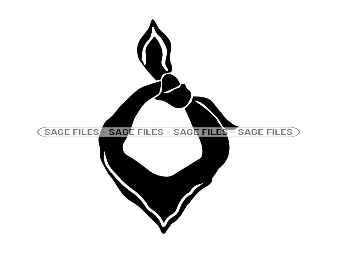 Cowboy Bandana SVG, Cowboy Bandana Clipart, Cowboy Bandana Files for ...