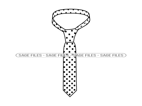 Corbata de cuello 3 SVG corbata svg clipart de corbata de - Etsy España