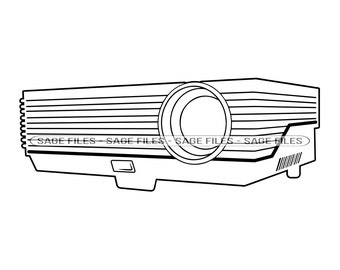 Film Projector Svg - Etsy