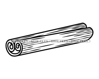 Cinnamon Stick Svg - Etsy
