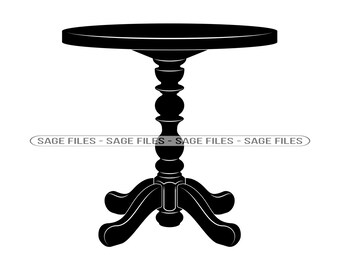 Round Table Dxf - Etsy