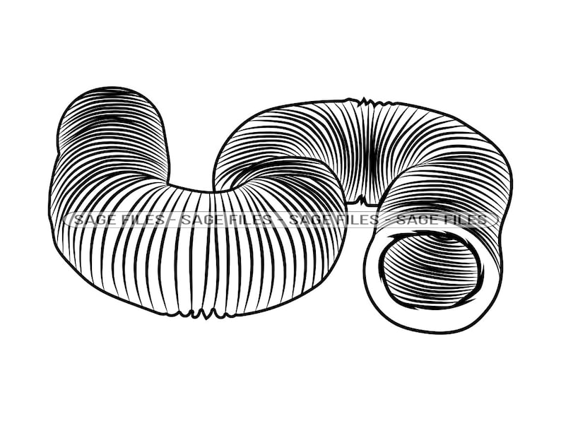 Exhaust Ventilation Pipe SVG HVAC Svg Exhaust Ventilation - Etsy