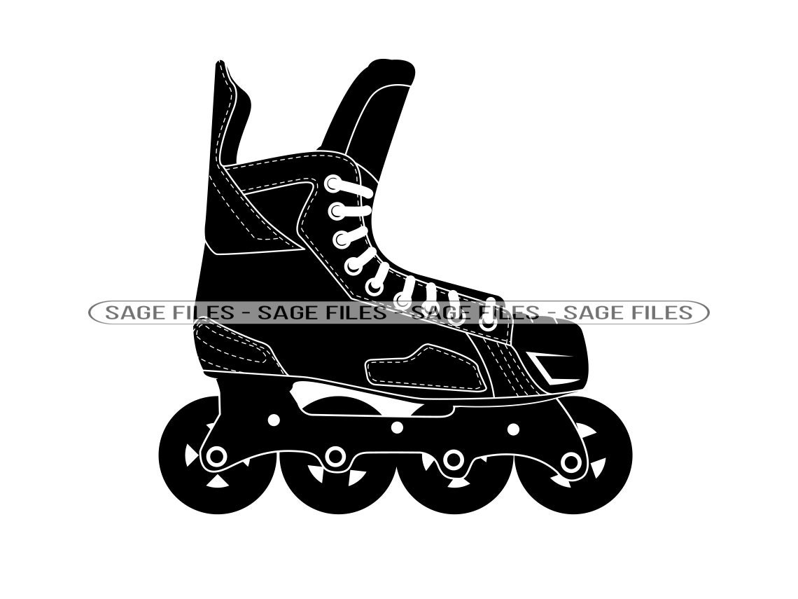 Roller Blades #3 Svg, Roller Skates Svg, Roller Blades Cut Files ...