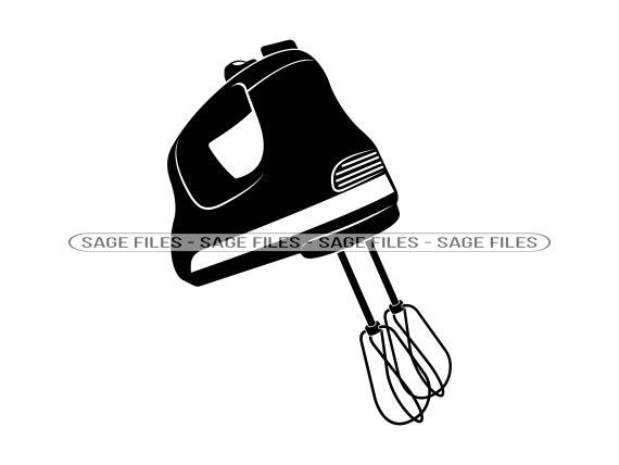 Hand Mixer SVG Baking Svg Cooking Svg Hand Mixer Clipart - Etsy