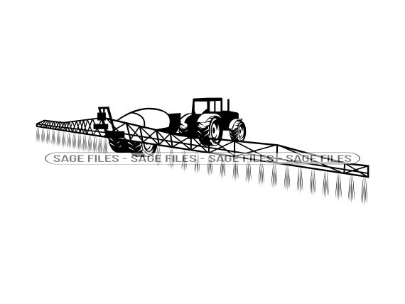 Tractor Plowing Field SVG Tractor Svg Farm Svg Harvest Svg - Etsy