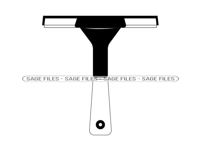 Squeegee SVG, Cleaning Svg, Squeegee Clipart, Squeegee Files for Cricut ...