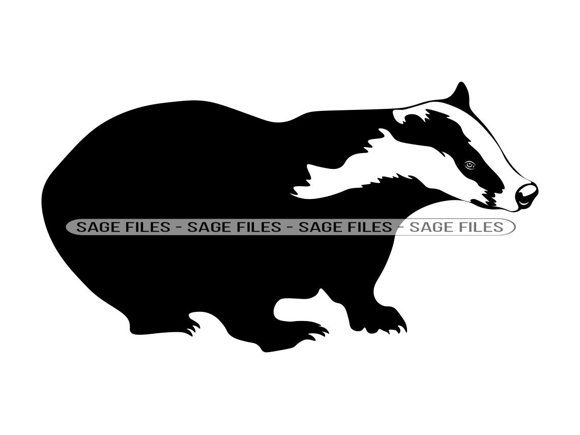 Hufflepuff Badger Silhouette