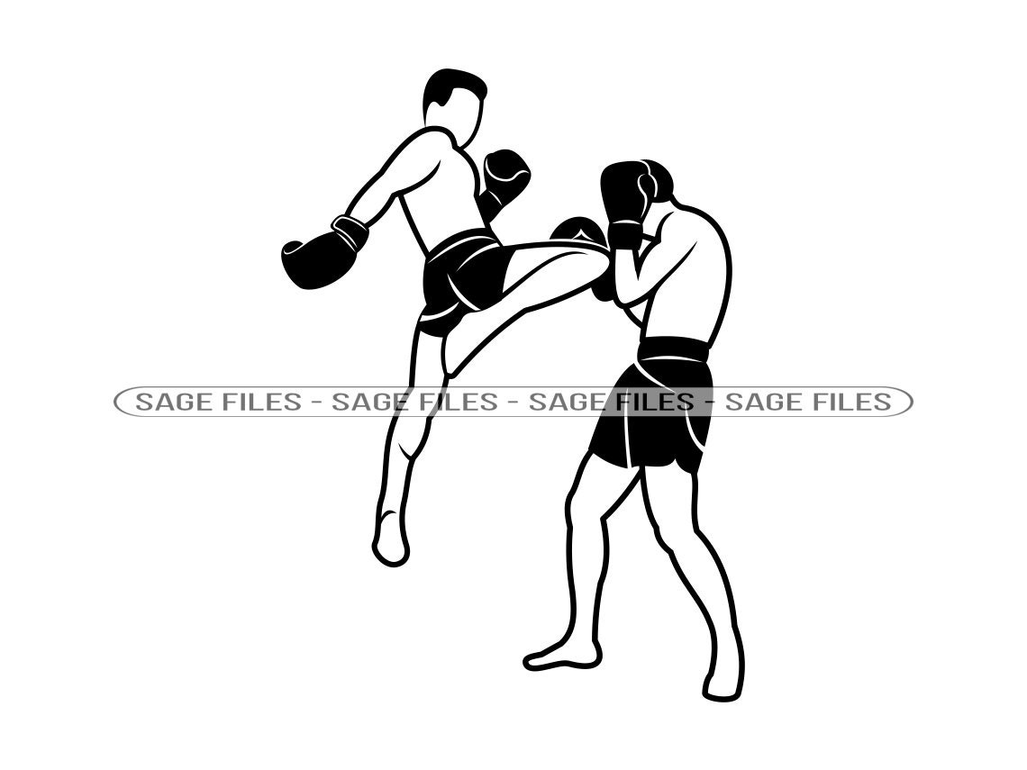 Muay Thai SVG Martial Arts Svg Muay Thai Clipart Muay Thai - Etsy Australia