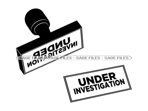 Under Investigation SVG Detective Svg Audit Svg Crime Svg - Etsy
