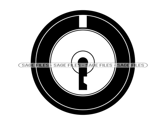 Keyhole SVG Lock Svg Keyhole Clipart Keyhole Files for - Etsy