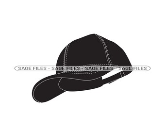 Baseball Cap Svg - Etsy