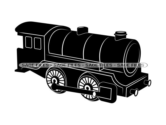 Steam Engine 2 Svg Train Svg Steam Train Svg Locomotive Etsy
