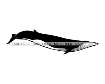 Dxf Whale Silhouette - Etsy