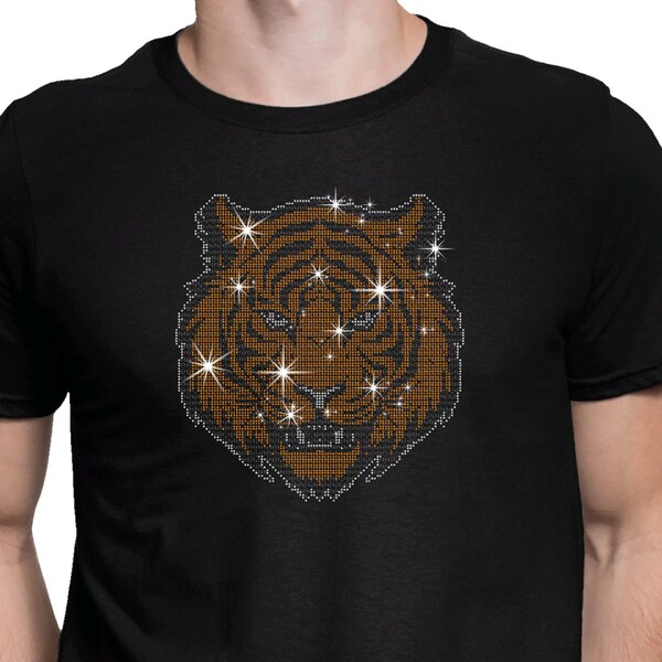 Rhinestone Tiger - Etsy