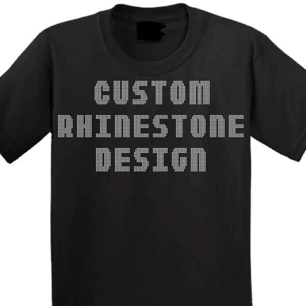 Custom Bling Shirts - Etsy