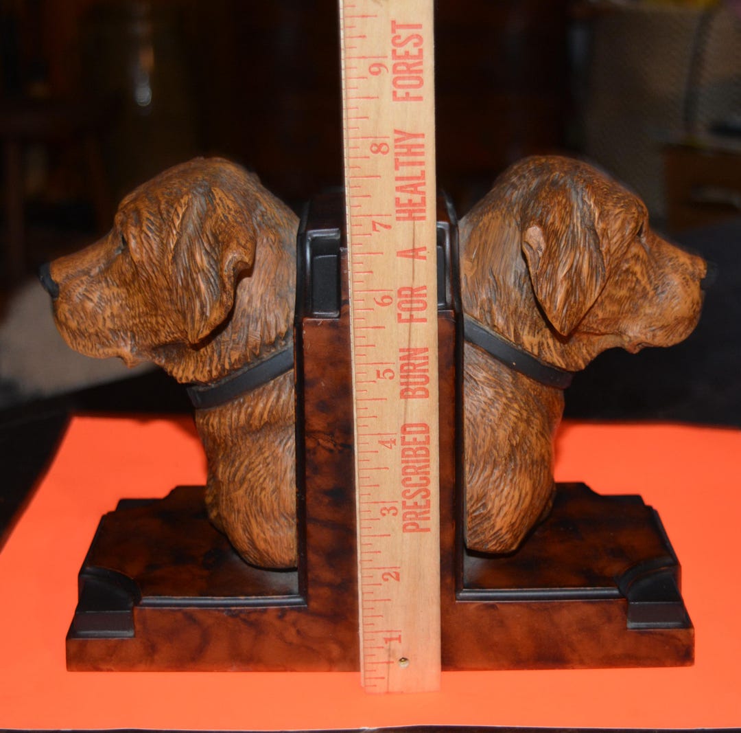 Pair of Heavy Resin Labrador Bookends - Etsy