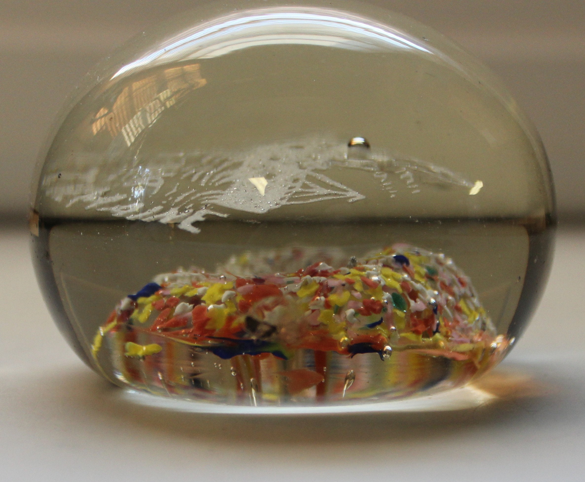 Antique Glass Paperweight remember the Maine - Etsy