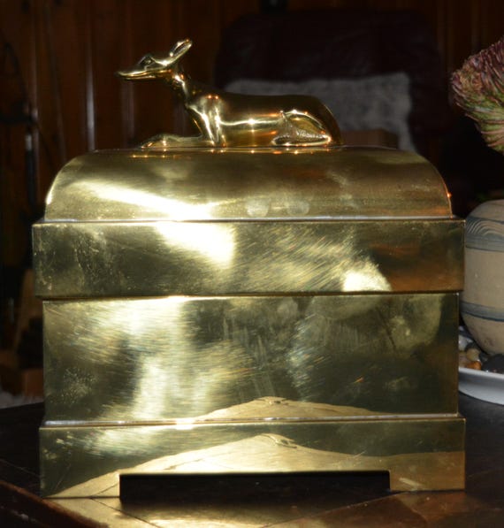 1982 Luxury Chapman Brass Box - Gem