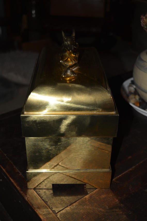 1982 Luxury Chapman Brass Box - Gem