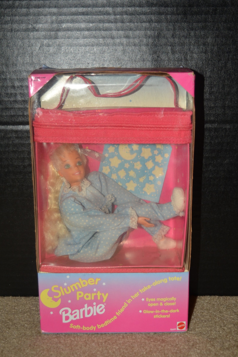 Vintage Slumber Party Barbie - Etsy