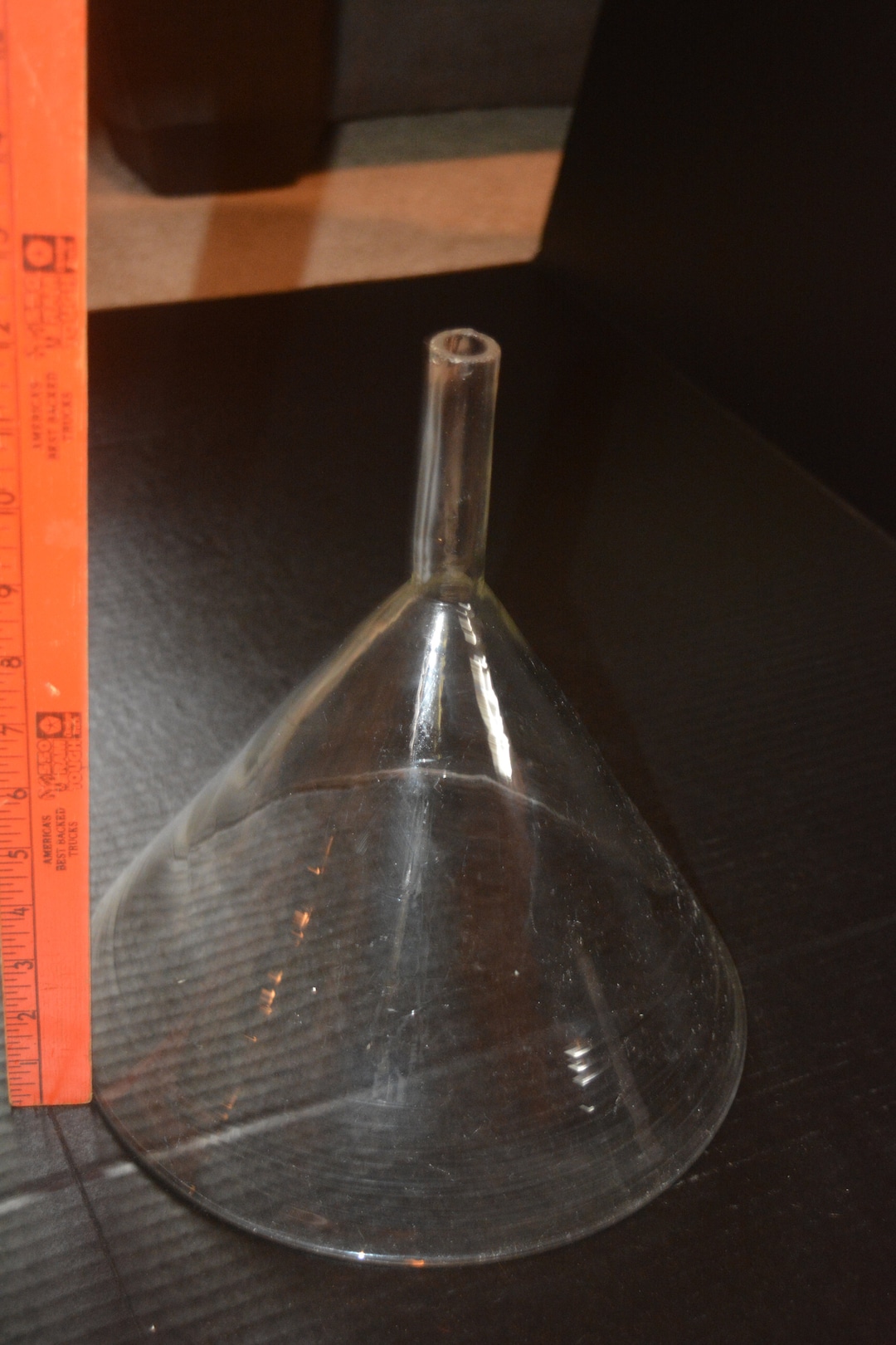 Large Antique Glass Laboratory Funnel - Etsy