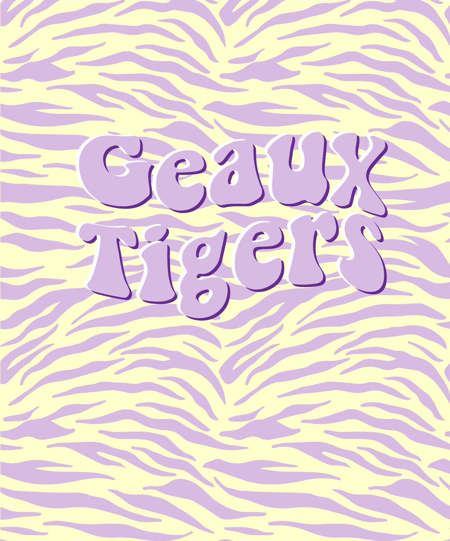 Geaux Tigers LSU Wall Art Digital Download - Etsy