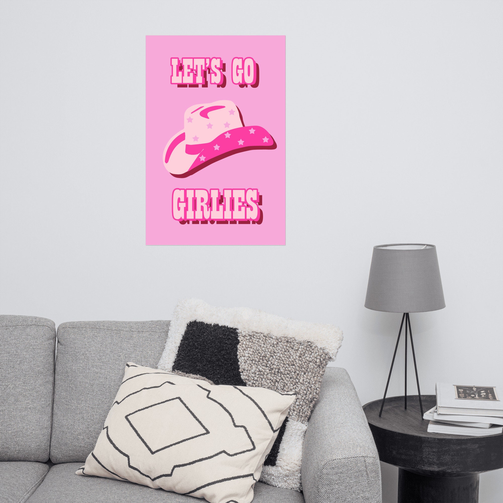Let's Go Girlies Poster - Etsy
