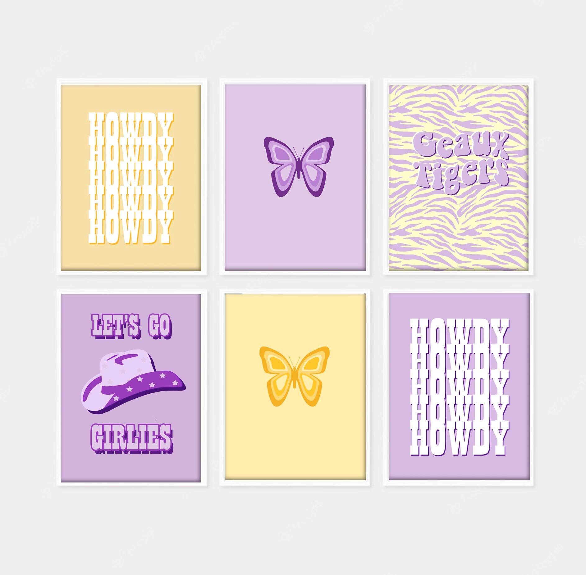 Geaux Tigers LSU Wall Art Digital Download - Etsy