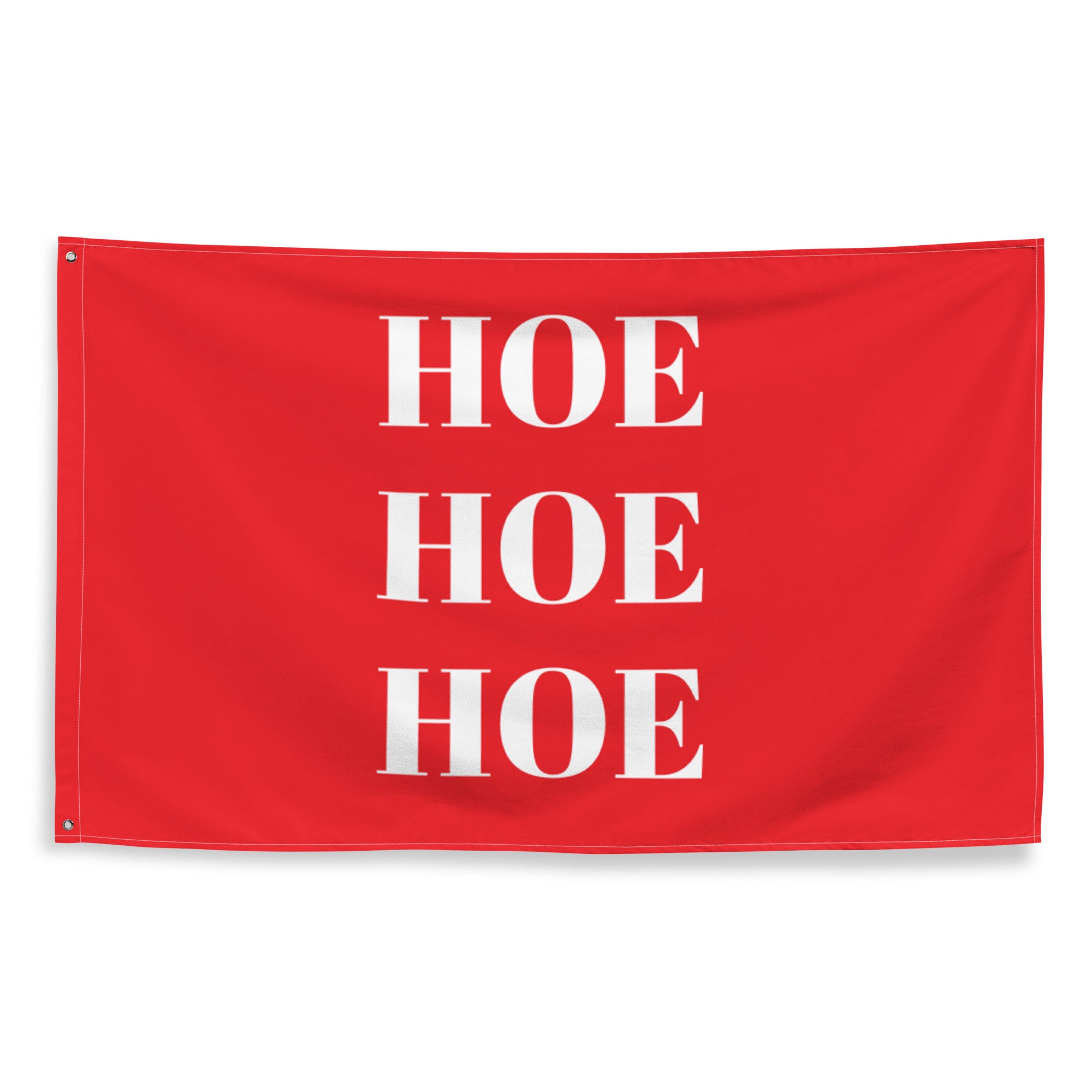 Hoe Hoe Hoe Flag - Etsy