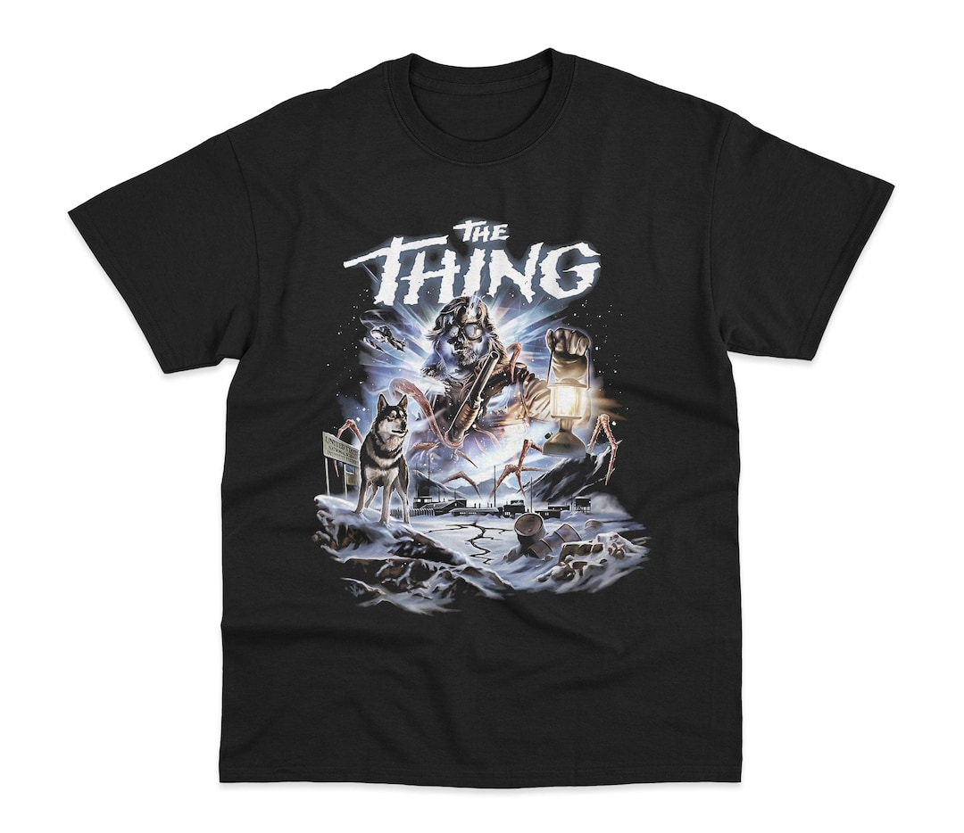 The Thing Graphic T-shirt, Vintage Movie Shirt, the Thing Shirt, 80s ...
