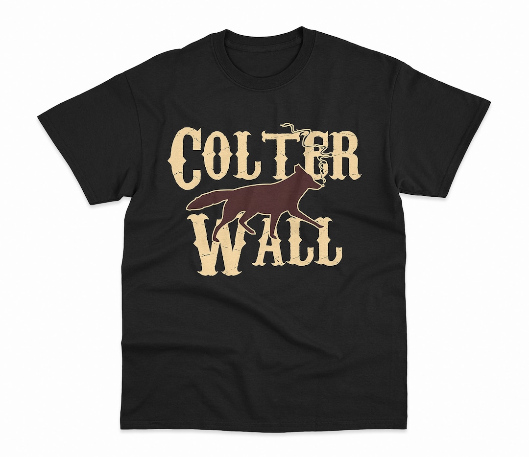 Colter Wall T-shirt, Colter Wall Tour, Colter Wall Shirt, Colter Wall T ...