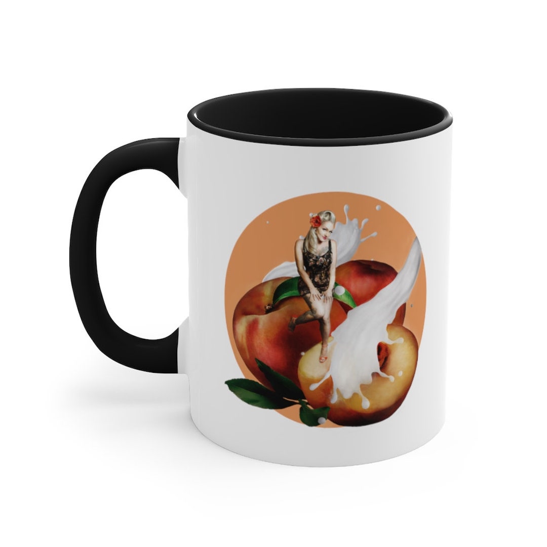 Pinup Accent Mug, Kitchen Pinup, Pinup Girl Coffee Mug, Bar Decor ...