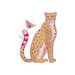Cheetah Leopard Embroidery Design, Preppy Cheetah Machine Embroidery ...