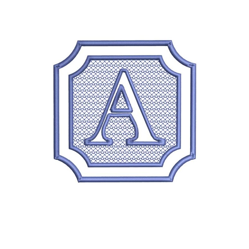 Monogram Letter Fabric - Etsy