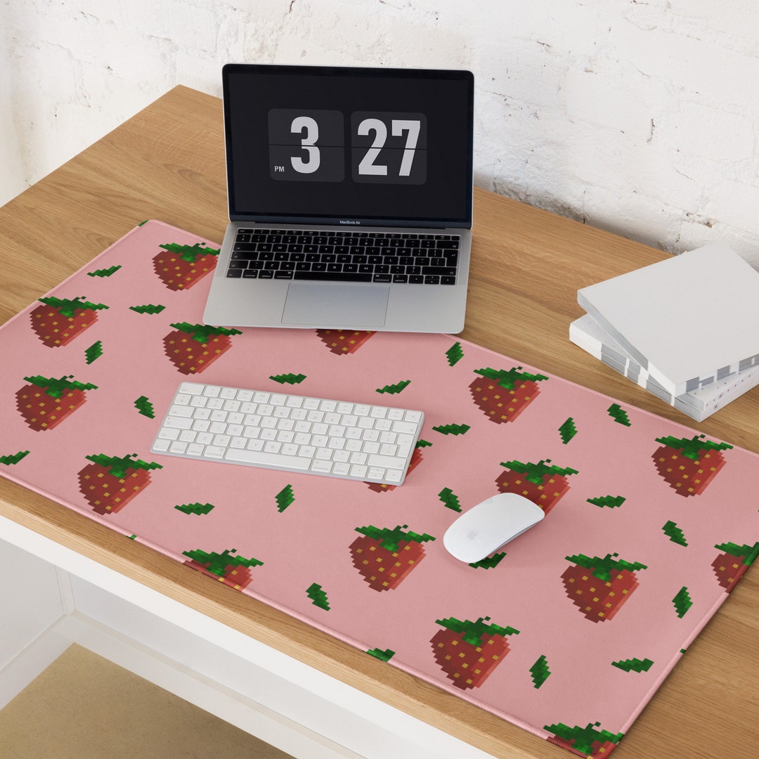 Strawberry Cottagecore Pixel Art Pink Strawberries Cute Aesthetic ...