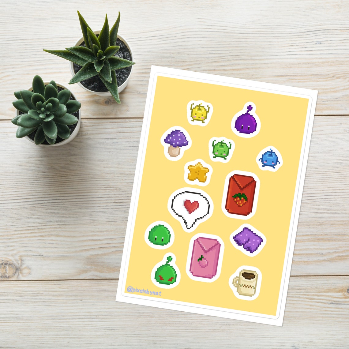 Stardew Valley Sticker Sheet 13 Cute Stickers Junimos Starfruit Mayor's ...