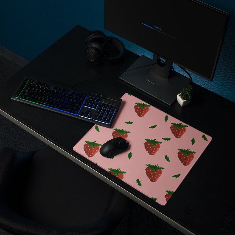 Strawberry Cottagecore Pixel Art Pink Strawberries Cute Aesthetic ...