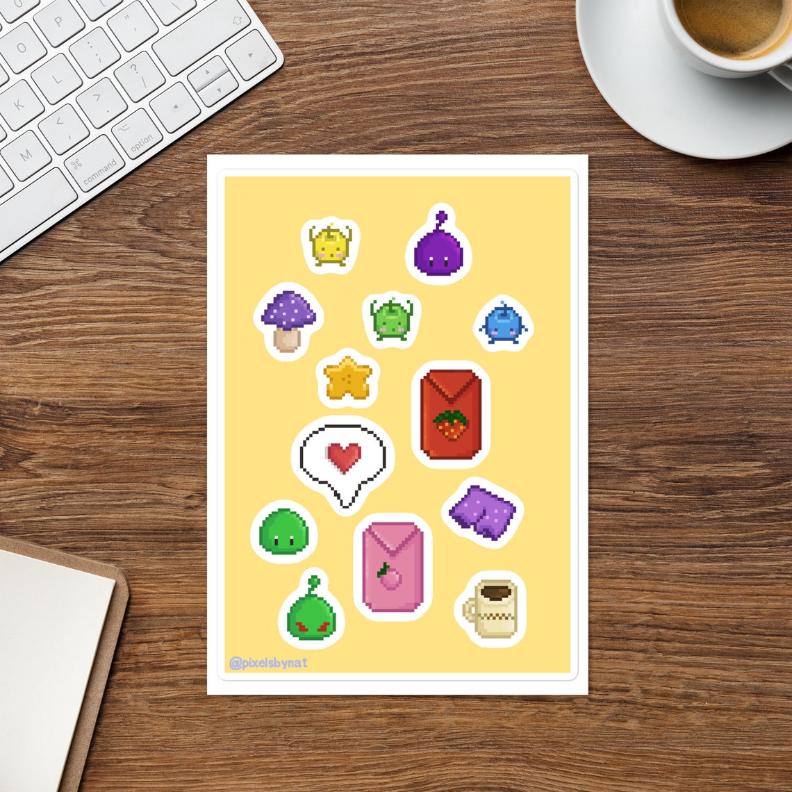Stardew Valley Sticker Sheet 13 Cute Stickers Junimos Starfruit Mayor's ...
