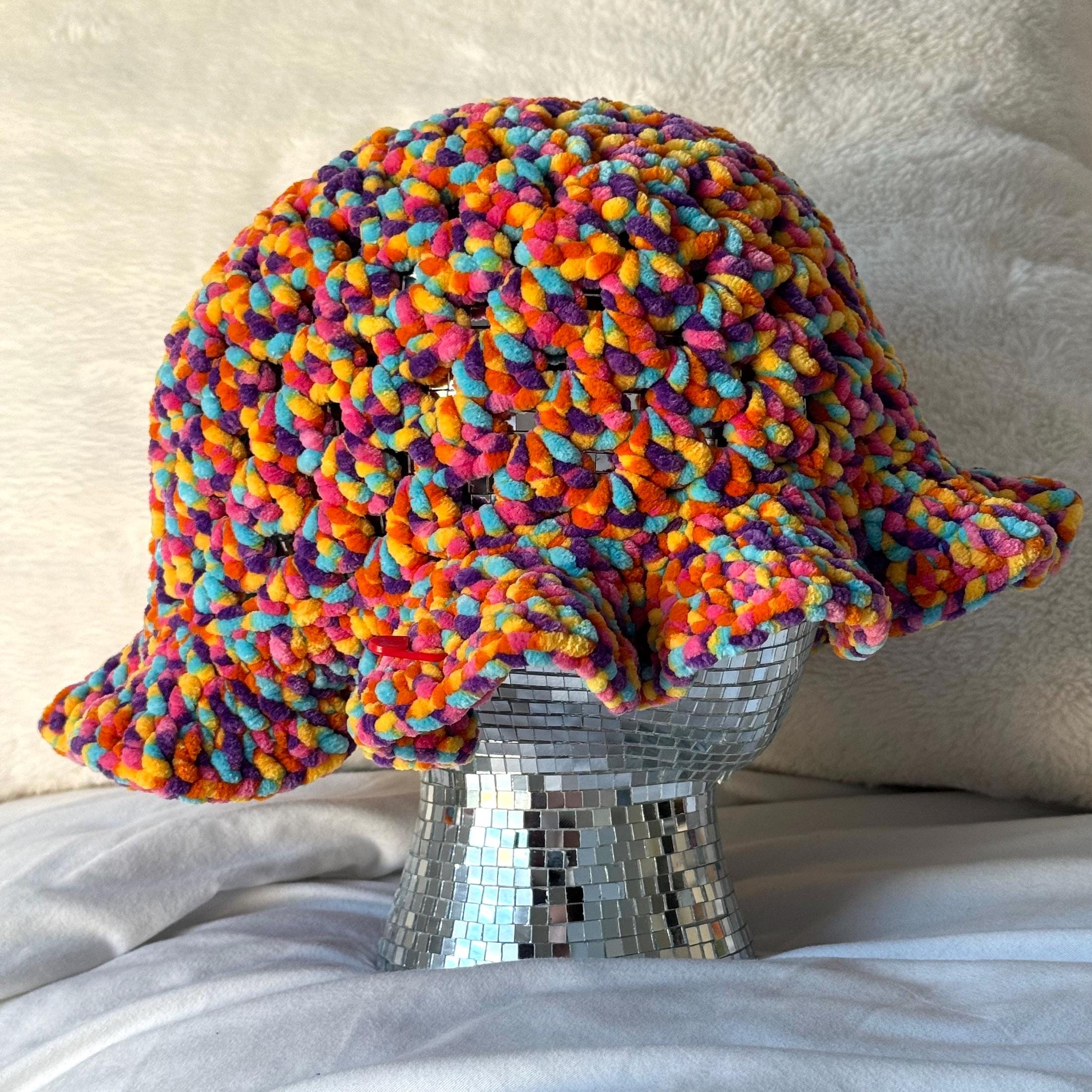 Granny Square Bucket Hat Pattern - Etsy