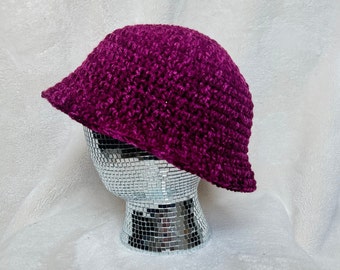 Chunky Yarn Bucket Hat Crochet Pattern Instant Download Beginner ...