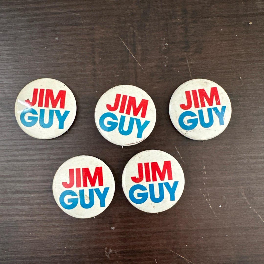 Jim Guy Tucker Pin Back Election Pins - Etsy