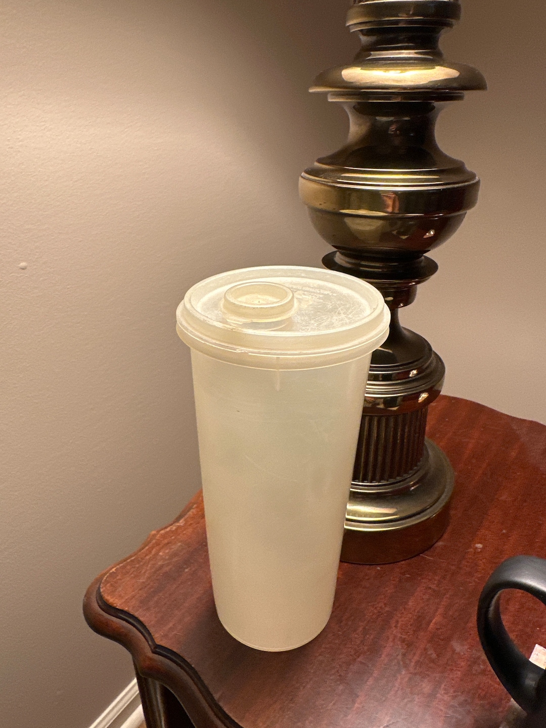 Tupperware Cylinder Container 262-8 With Tupperseal Lid 603-1 - Etsy