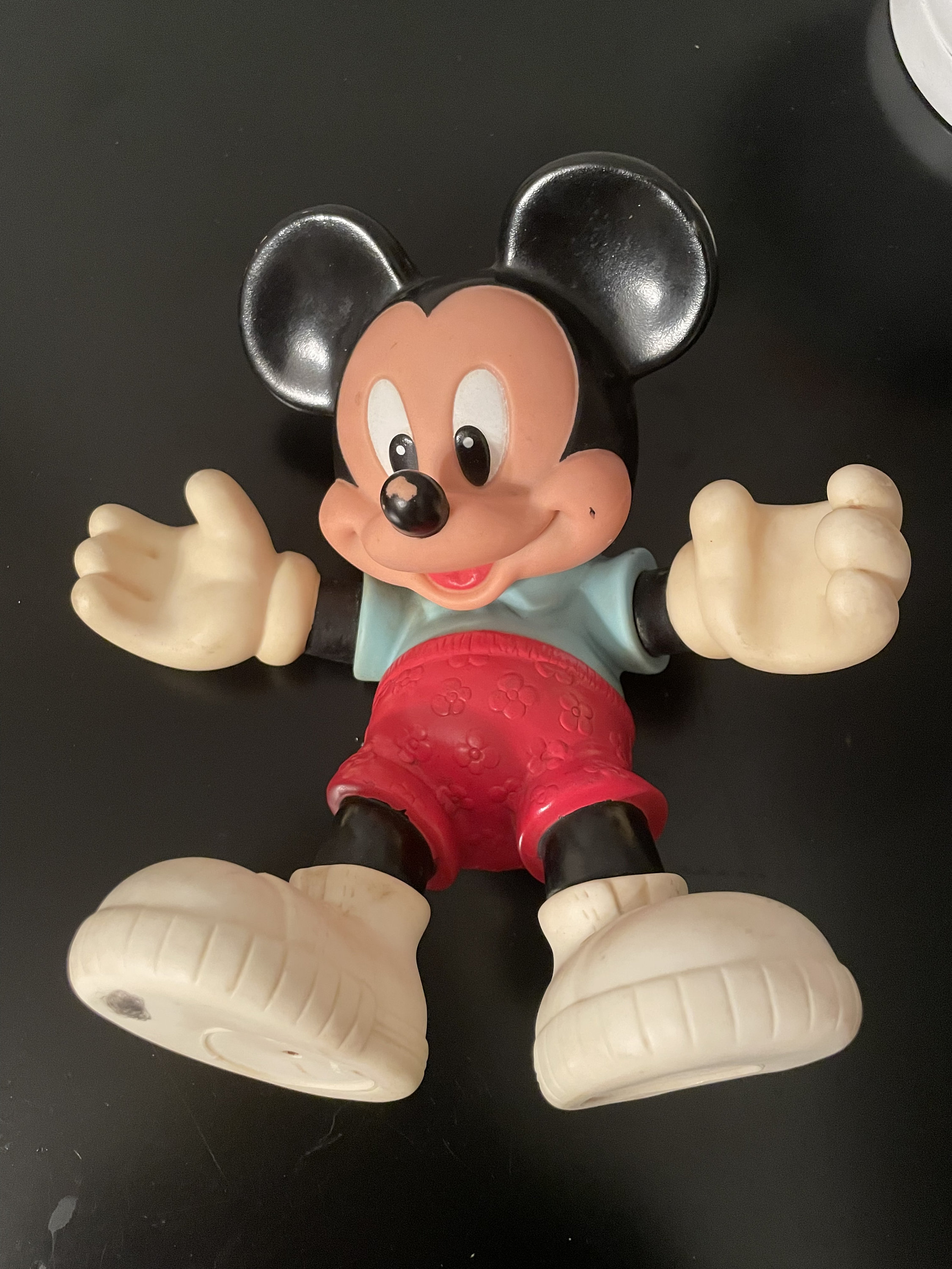 Disney Mickey Rubber Poseable Head Feet and Hands - Etsy