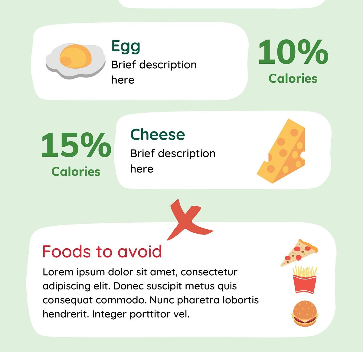 A Guide for Healthy Living Info-graph - Etsy