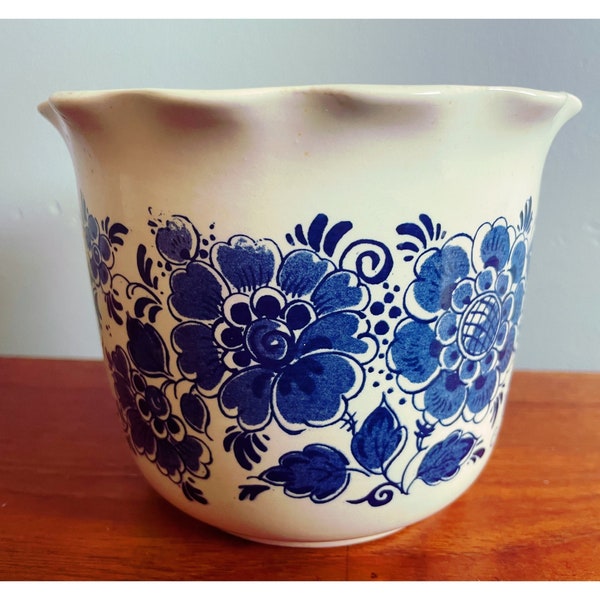 Delft Blue Planter - Etsy