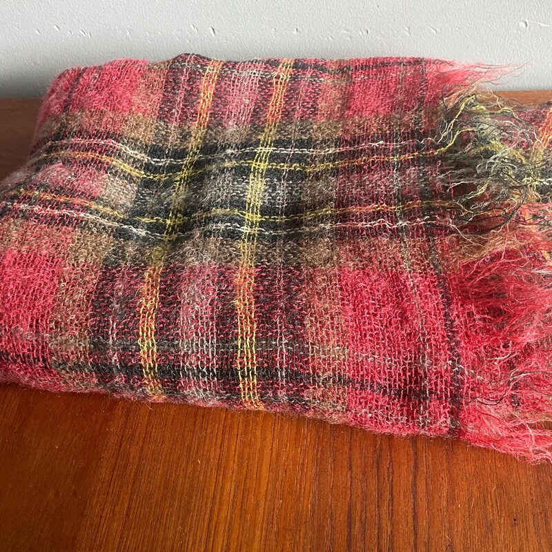 Plaid Wool Throw - Etsy